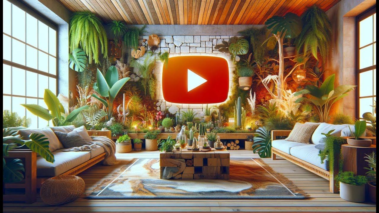 Green Haven | Serene Ambient Sounds 🎶 | Indoor Nature Sanctuary - YouTube