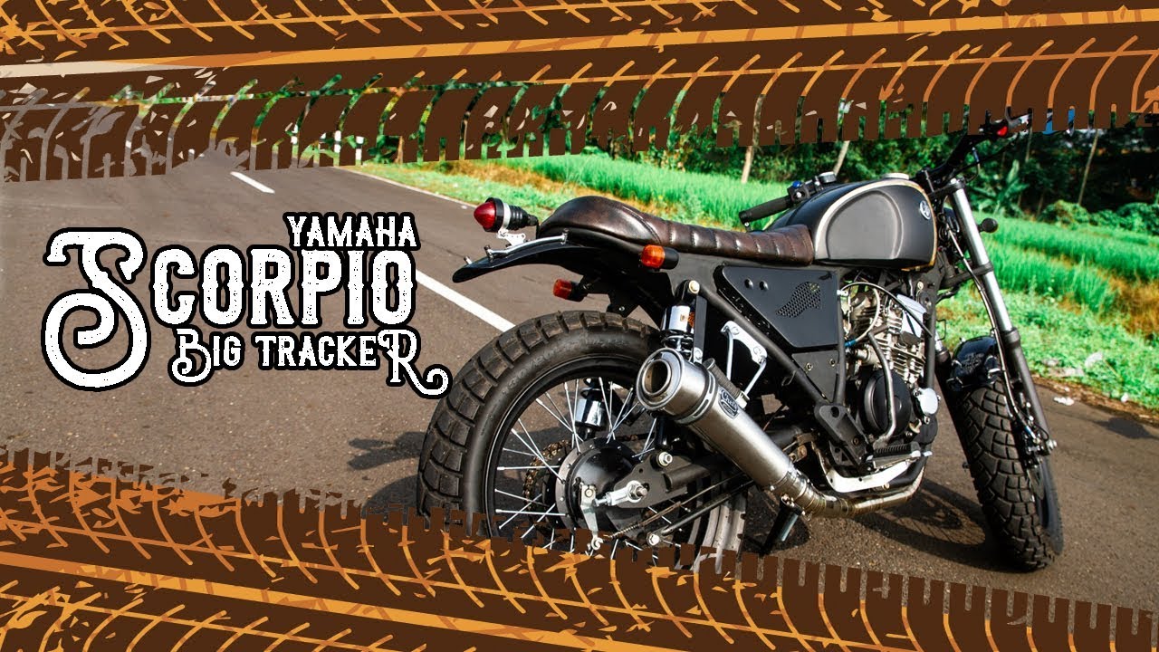 Custom Yamaha Scorpio : Big Tracker - YouTube