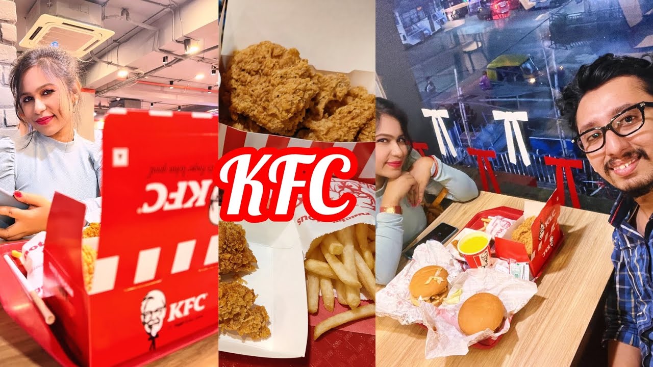 KFC | December Dinner Date | Chicken delight🍗 |Couple night out ...