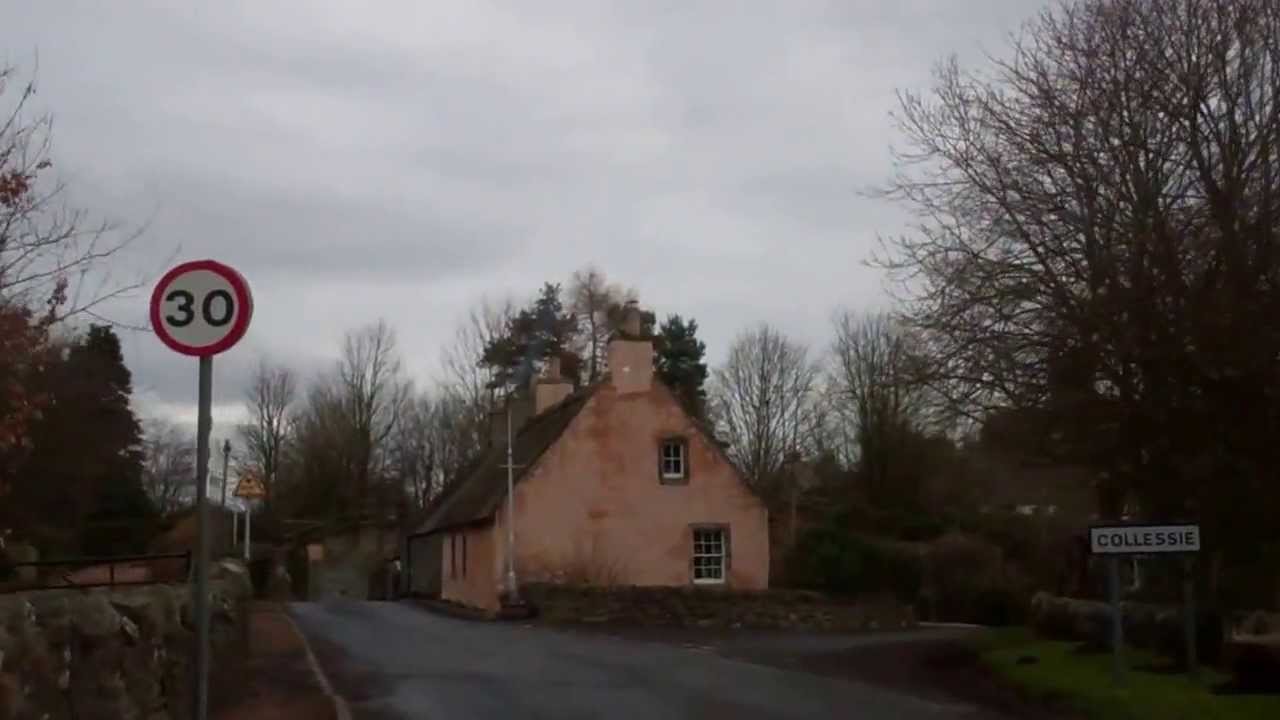 February Drive To Collessie North Fife Scotland - YouTube