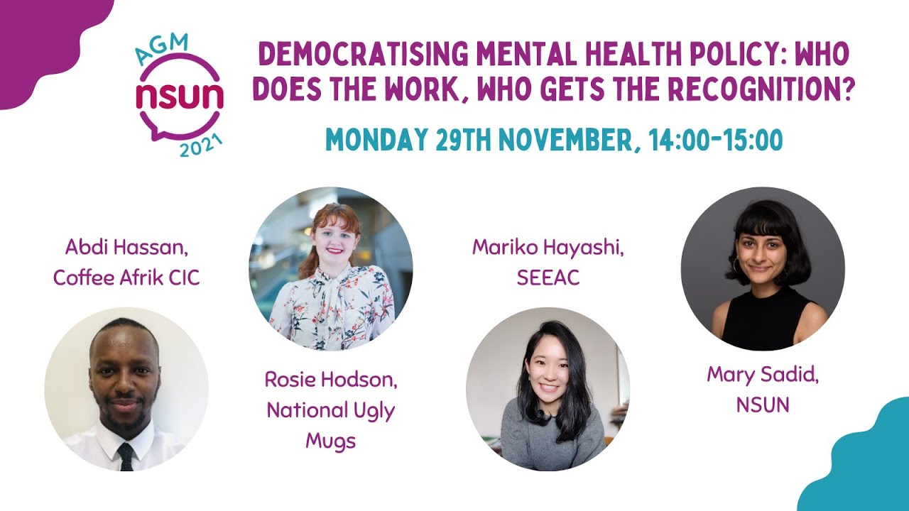 Democratising mental health policy: who does the work, who gets the ...
