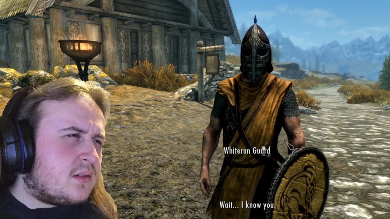 The Whiterun Guards Won't Stop Bothering Me! | Skyrim Episode 7 (Blind ...