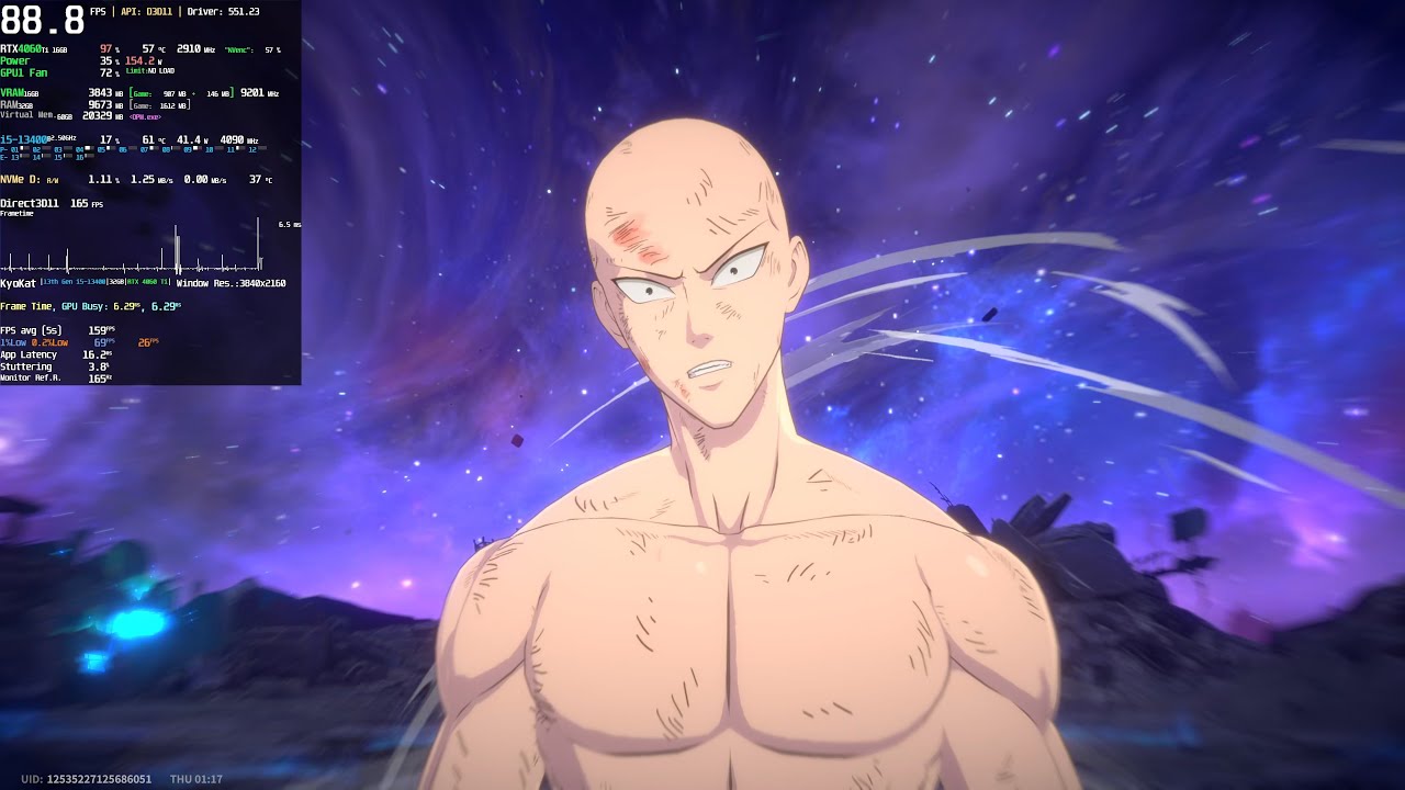 4K One Punch Man World PC FPS Performance - YouTube