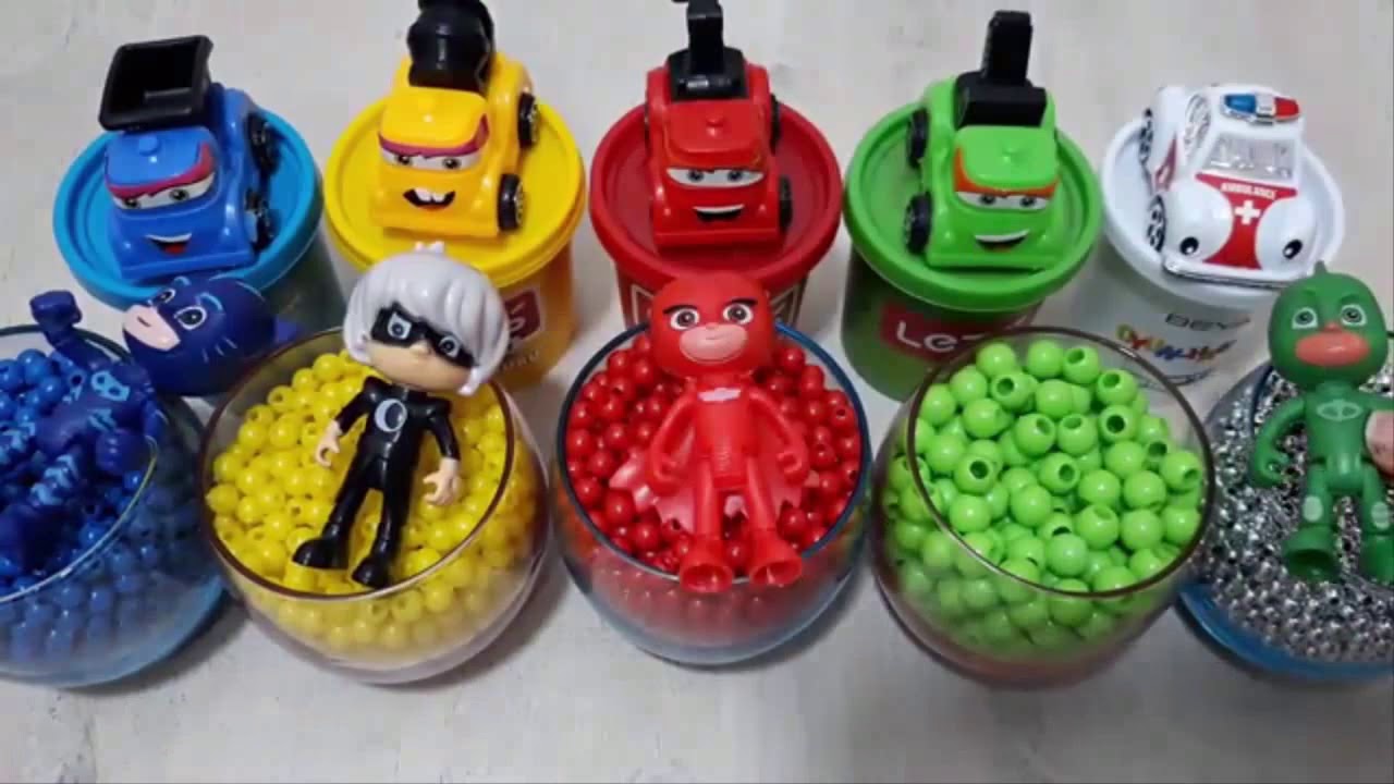 #pjmasks Pj Masks Squishy Balls, Aprende los Colores, Pj Masks ...