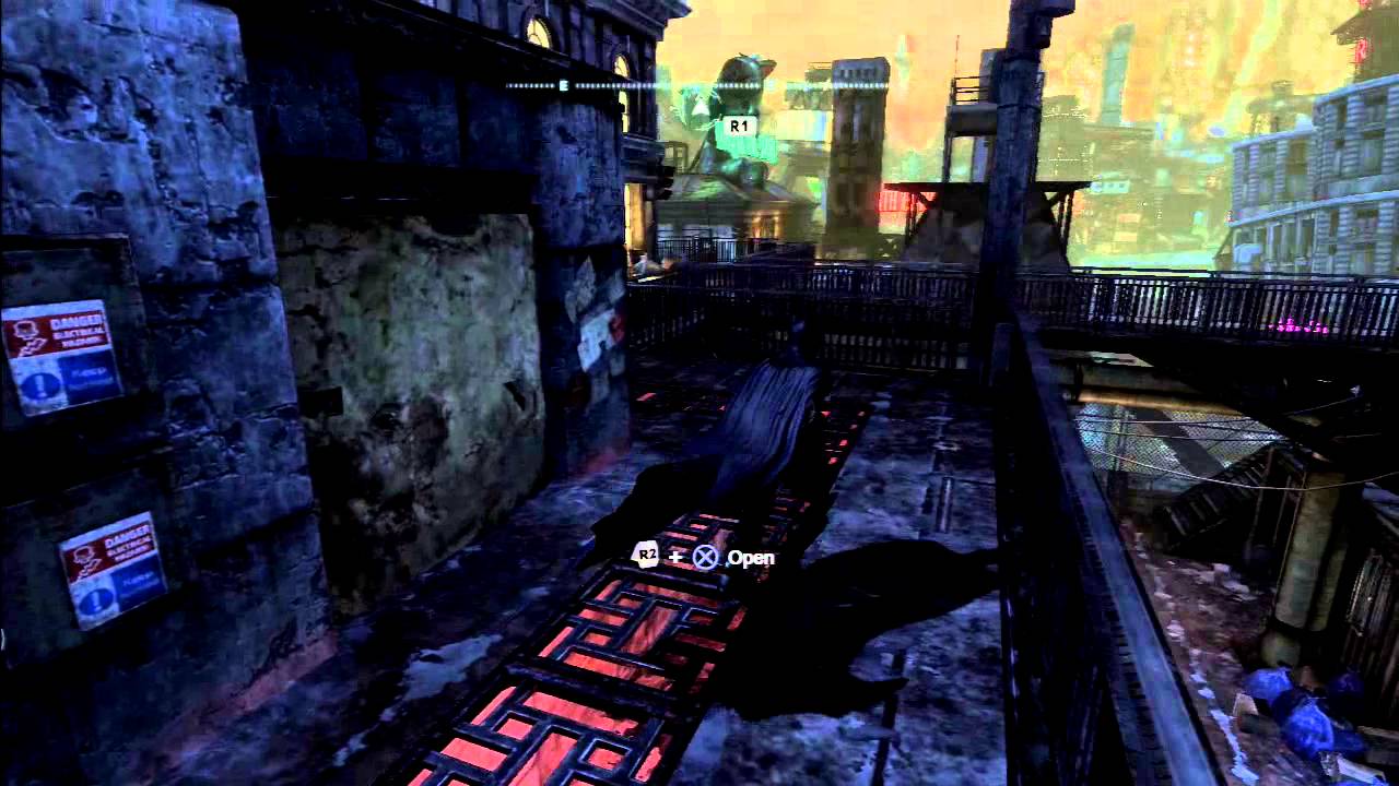 Batman: Arkham City - teleporting exploding Gel (and more) - YouTube