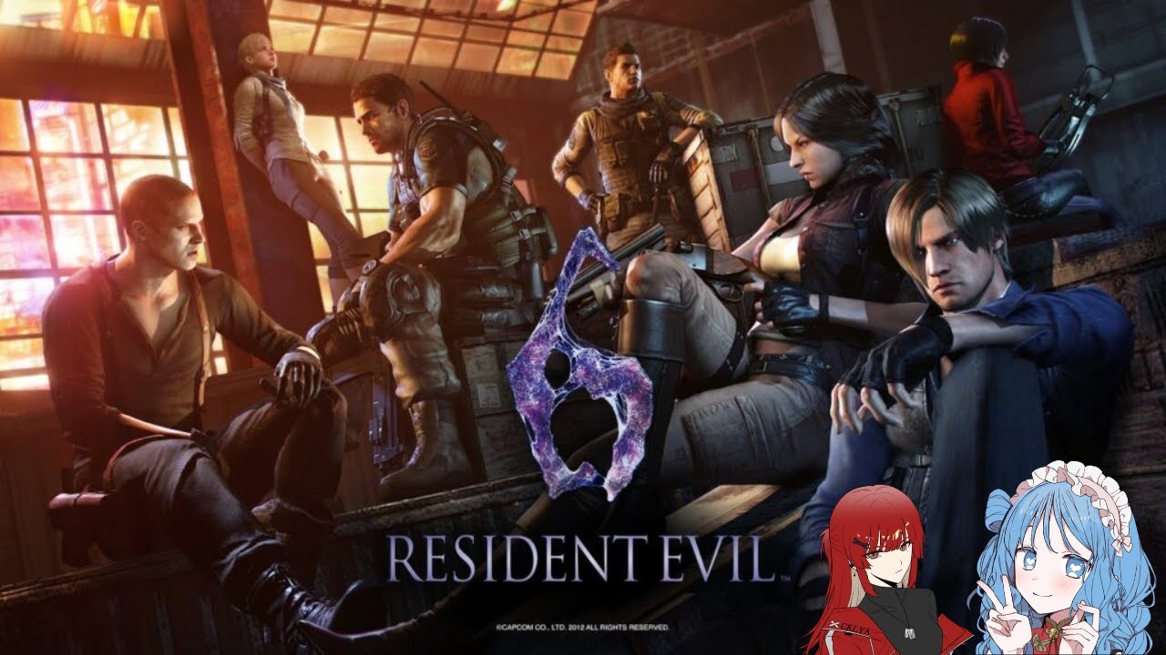 [Resident evil 6 + Endurance] Tahun baru memburu zombie di RE 6 bersama ...