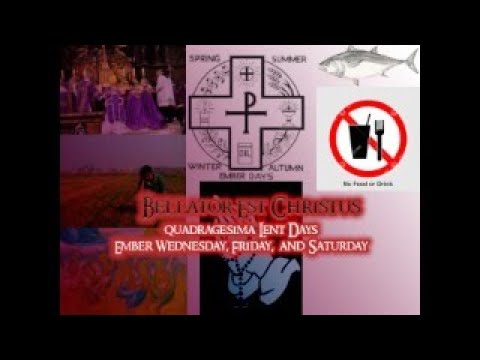 Ember Wednesday Readings in Lent - YouTube