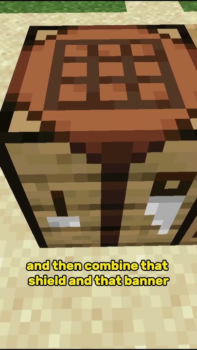 How to Make Custom Shields in Minecraft #minecraft - YouTube