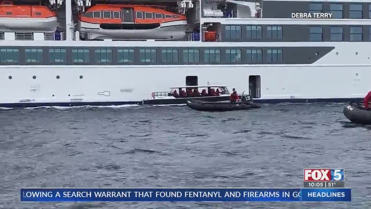 Rogue Wave Damages Cruise Ship, Kills One - YouTube