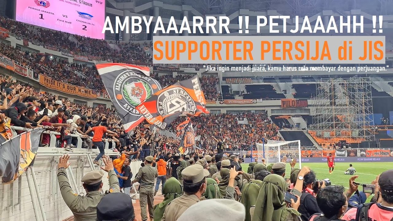 #thejak ‼️ GRAND LAUNCHING JAKARTA INT'L STADIUM [JIS] : PERSIJA vs ...