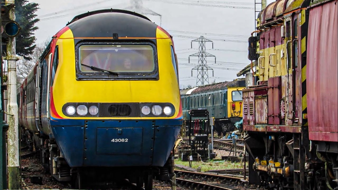 HST Running Day At The Colne Valley Railway (CVR) 29/12/2024 - YouTube
