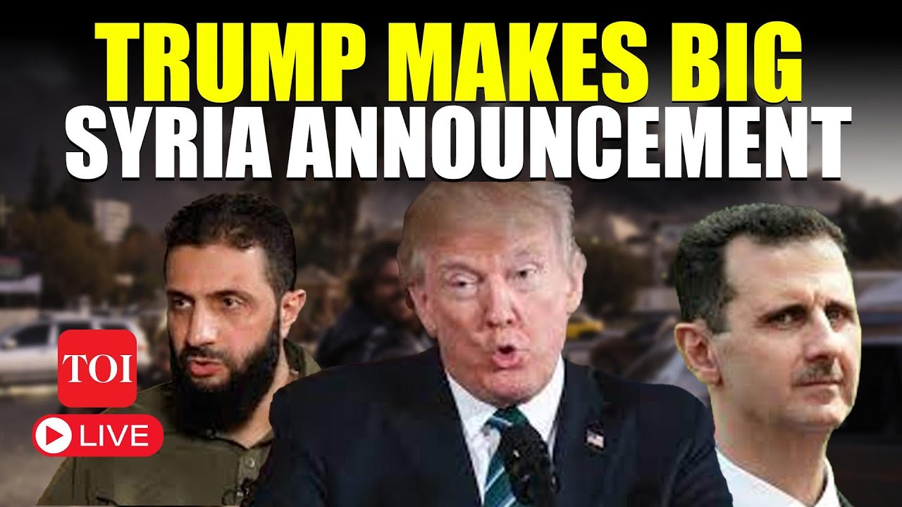 Syria LIVE: Trump's Rare Message To Assad After Bashar's Big Appeal ...