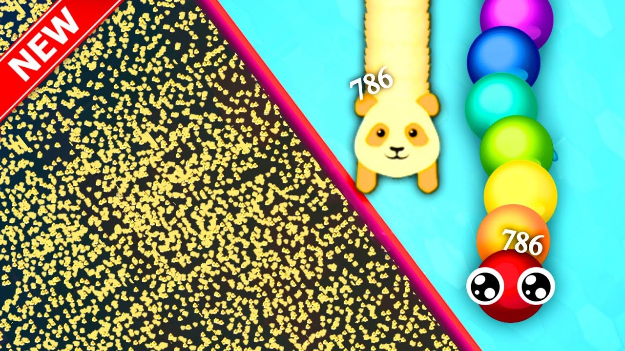 SNAKE IO🐍 RAINBOW 🌈 SNAKE IO vS GOLDEN BAO EPIC SNAKE IO 🐍 BEST / FUNNY ...