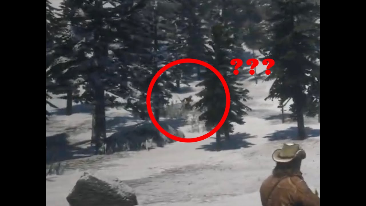 Who was that running and disappearing between the trees??? Sasquatch ...