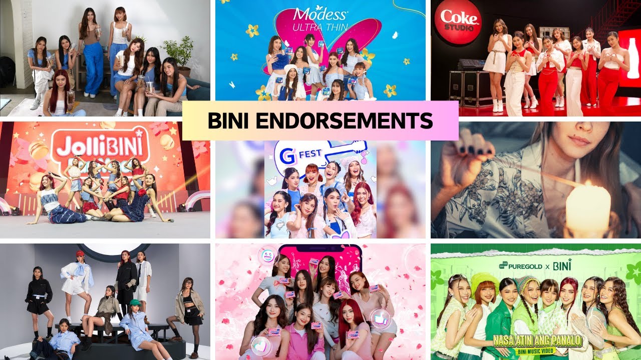 BINI | BRAND ENDORSEMENTS - YouTube