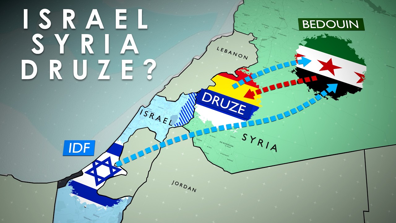 Why Israel Strikes Syria for the Druze? #israel #syria - YouTube