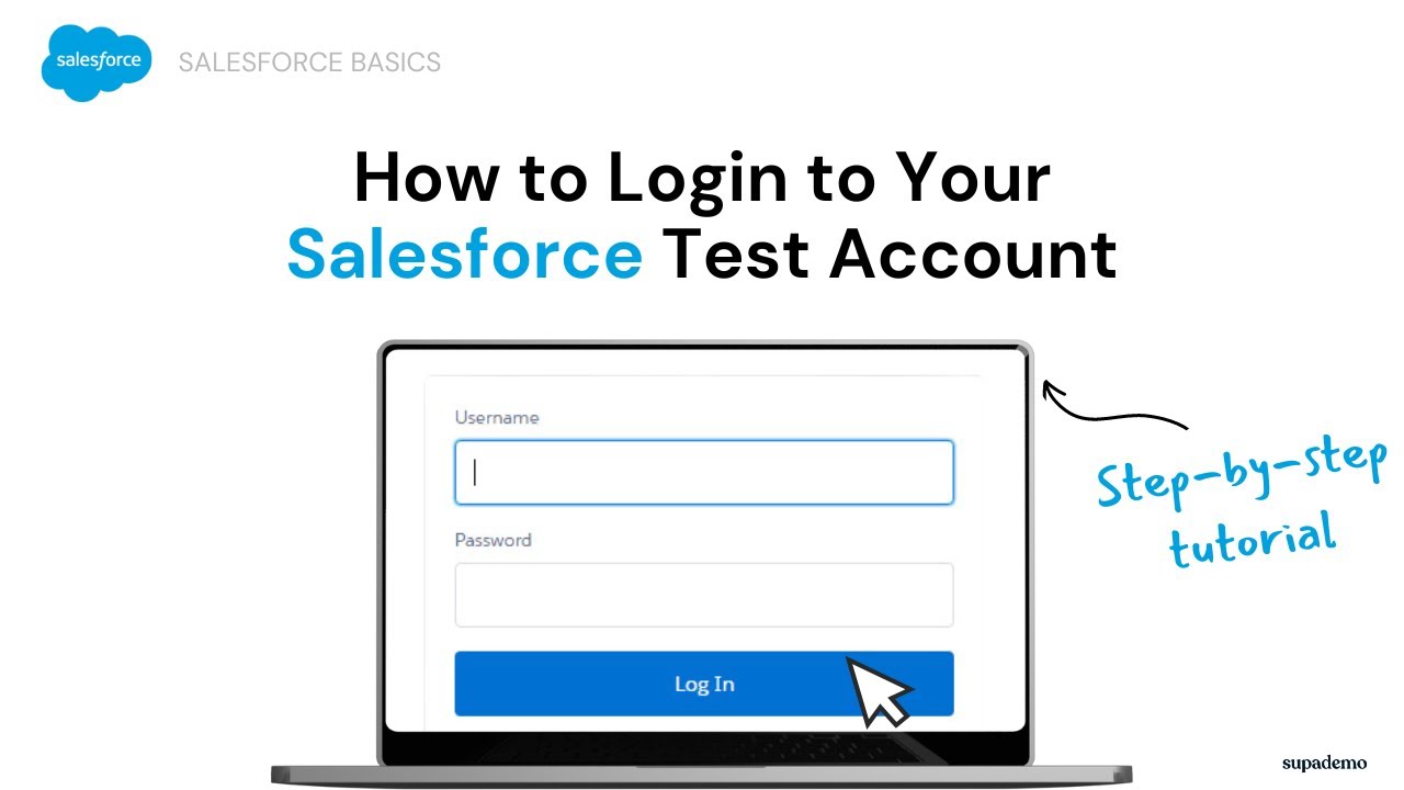 How to Login to Your Salesforce Test Account - YouTube