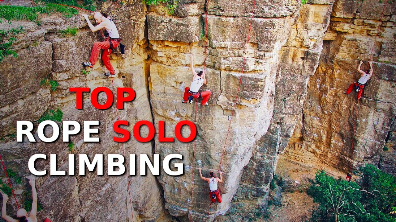Top Rope Solo Climbing Hessigheim Classics: Training Session - YouTube