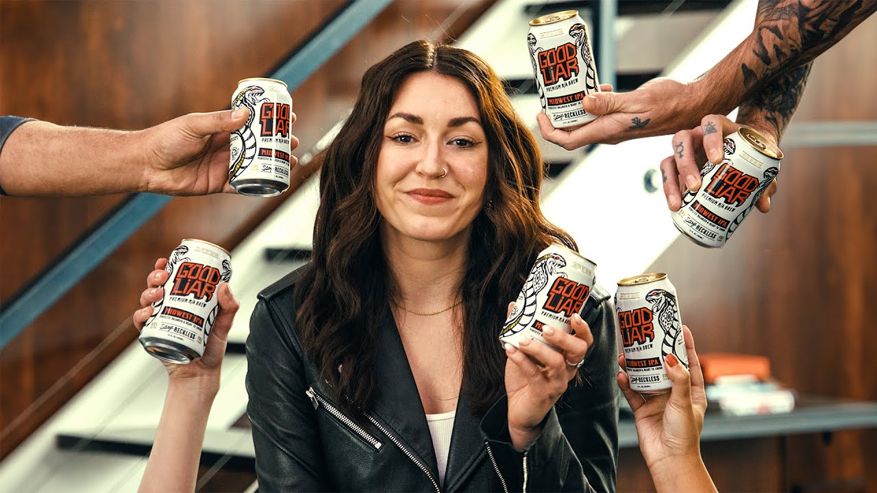 Good Liar Non-Alcoholic Beer F*cks - YouTube
