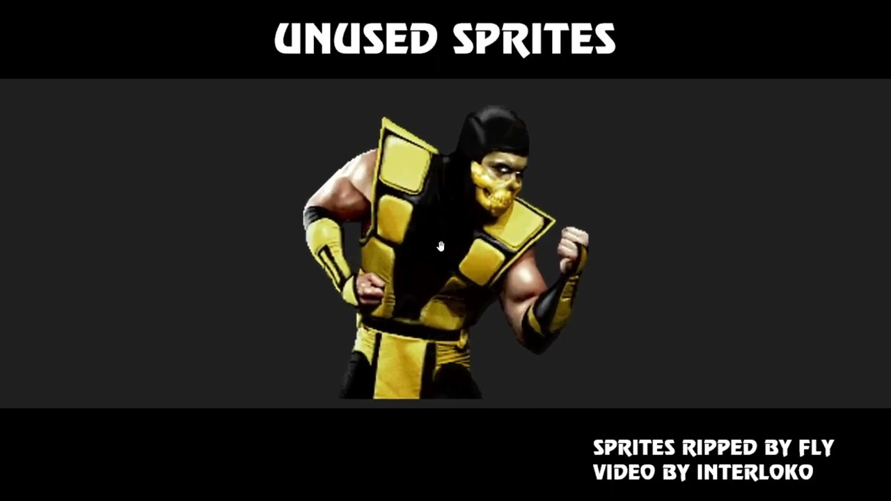 Ultimate Mortal Kombat 3 Unused Sprites (Part 1) - YouTube