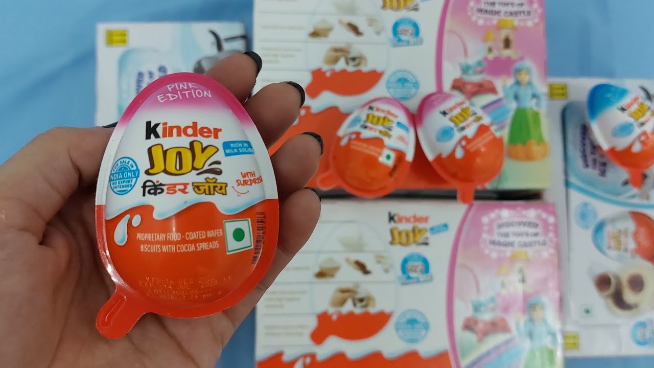 48 Chocolate kinder joy Discover The Toys of world Pack Series ...