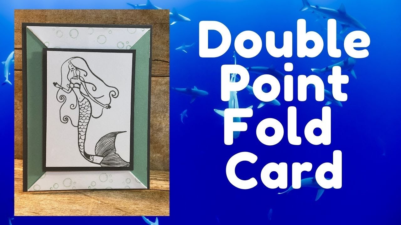 Double Point Fold Card | Pinterest Inspired - YouTube