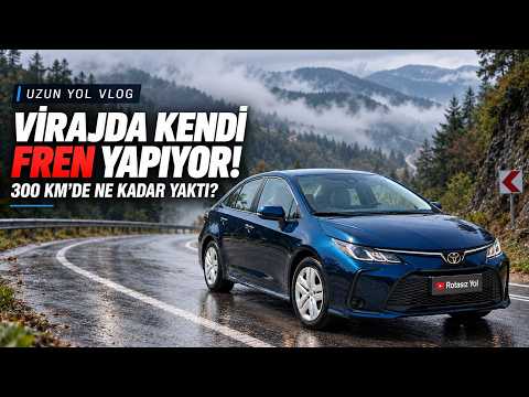 TOYOTA COROLLA UZUN YOL VLOG | HEM AZ YAKTI HEM ŞAŞIRTTI!