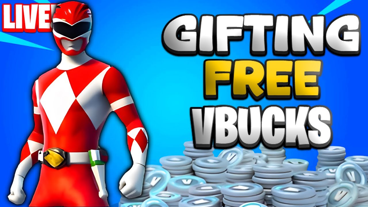 🔴 FORTNITE LIVE GIFTING FREE VBUCKS + FULL SHOP TO EVERYONE! (FORTNITE ...