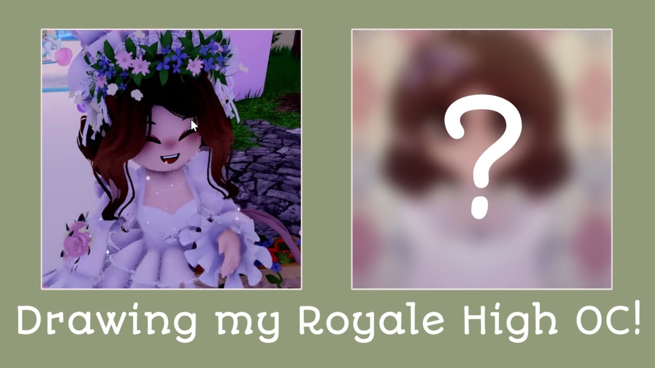 .*ೃ༄ Drawing my Royale High OC - YouTube