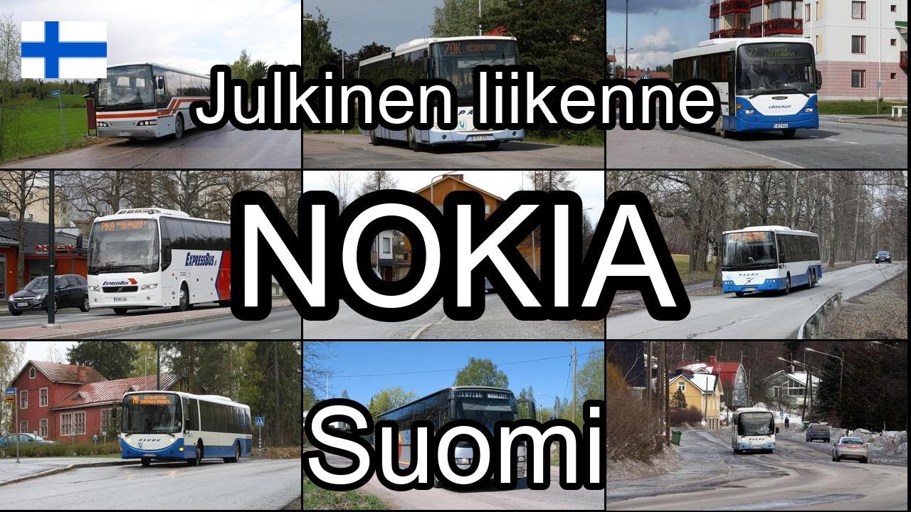 Nokia, Suomi. Julkinen liikenne - YouTube