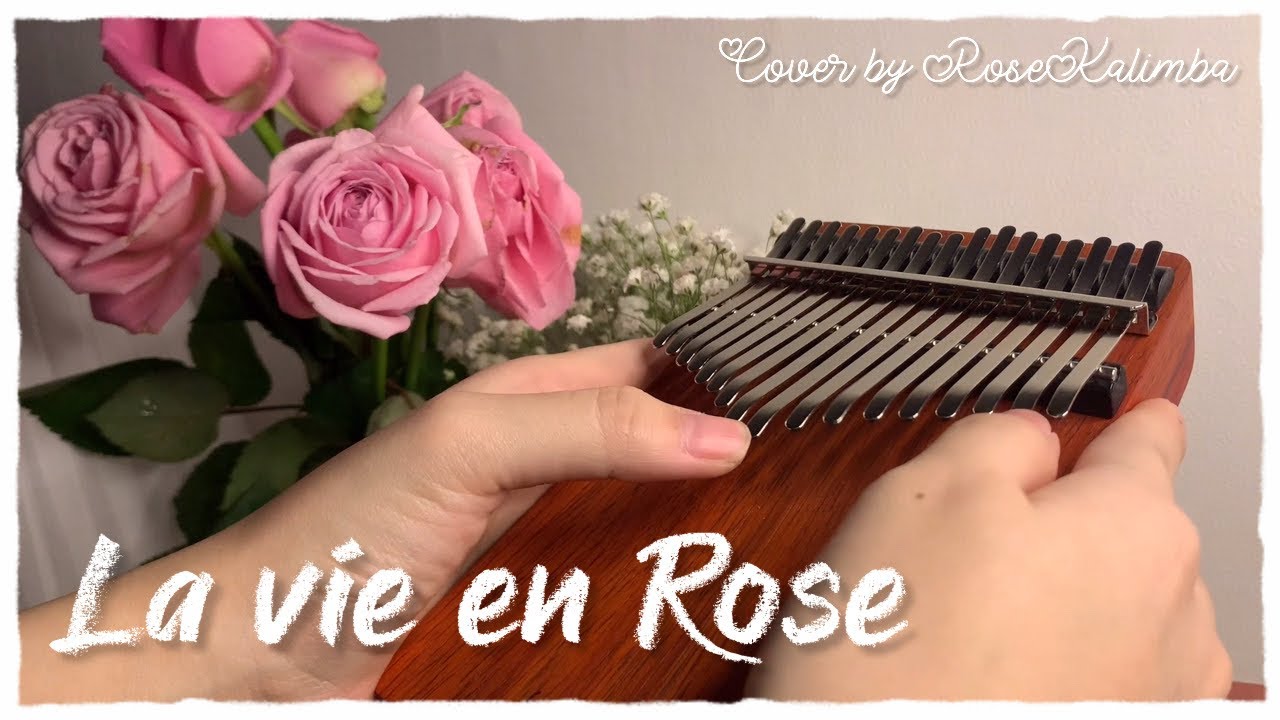 【칼림바 연주】 요즘 빠진 노래, 라비앙로즈( 장미빛 인생 )| Ra vie en rose kalimba cover🌹 - YouTube