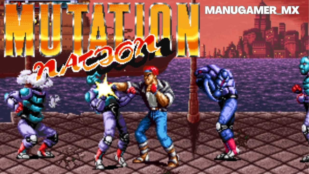 MACHACANDO MUTANTES!! / MUTATION NATION (1992) (ARCADE) [RETROGAMEPLAYS ...