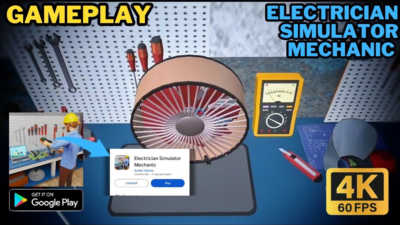 Electrician Simulator Mechanic - Gameplay Walkthrough (Android, iOS)| # ...