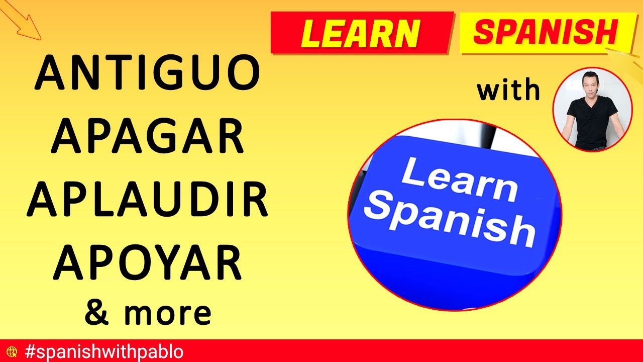 Spanish Vocabulary & Phrases Episode 10. Learn Spanish With Pablo # ...
