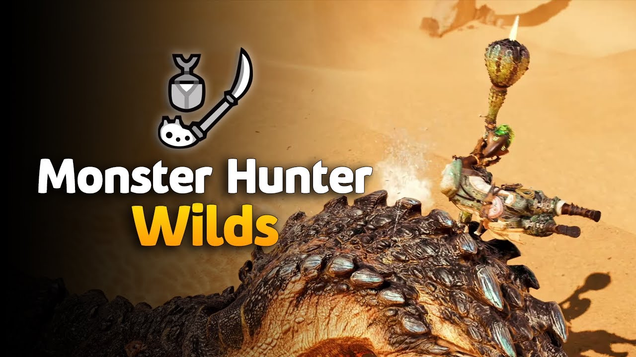 L'insecto-glaive (IG) sur Monster Hunter Wilds - YouTube