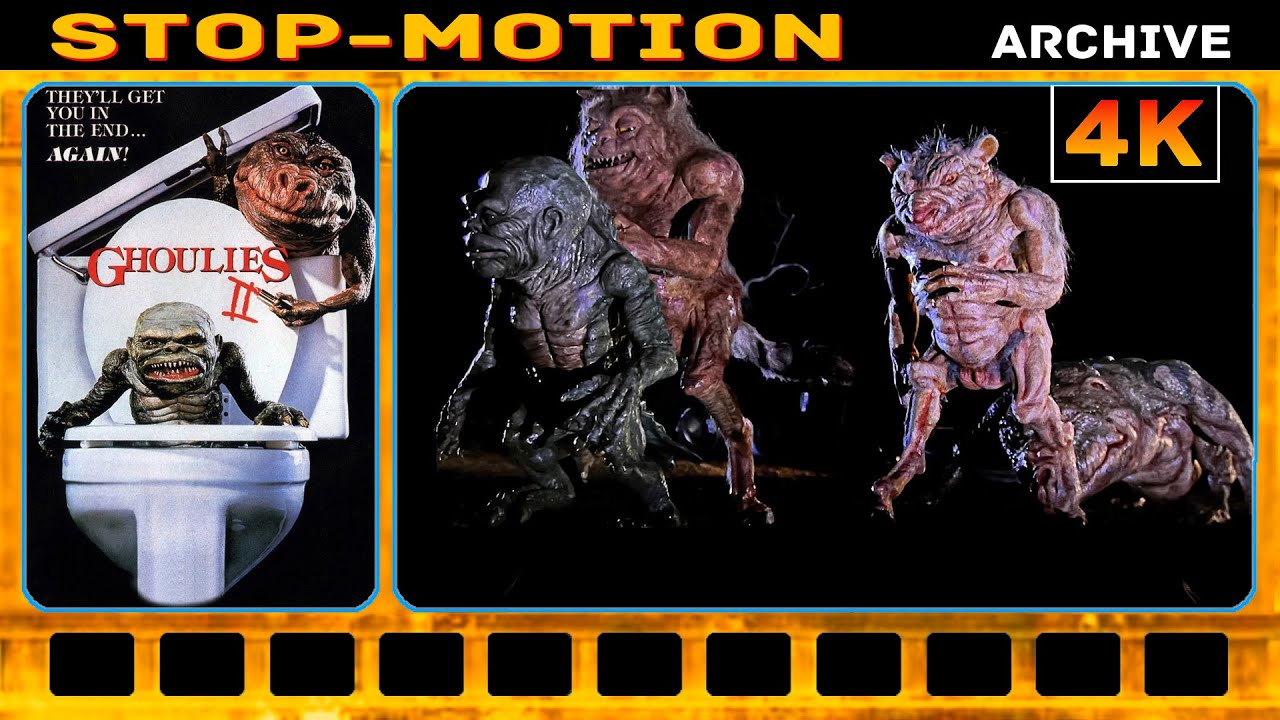 Ghoulies II (1988) Stop Motion Shots 4K - YouTube