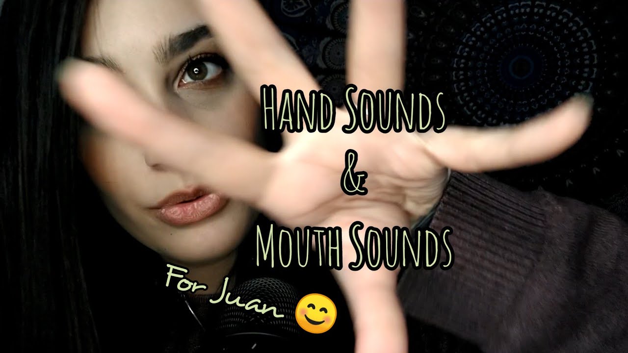 ASMR Hand Sounds & Mouth Sounds While Repeating "Relax" & "Go To Sleep ...