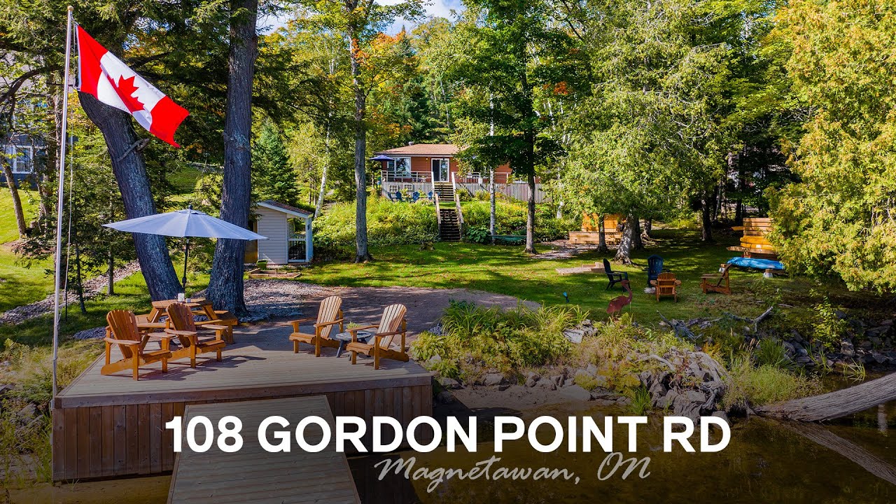 108 Gordon Point Rd, Magnetawan, Ontario - YouTube