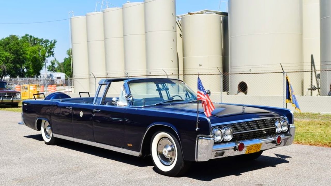 1961 Lincoln Limousine - JFK's Official Car - YouTube