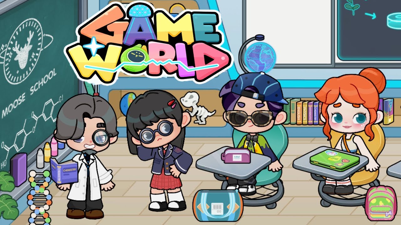 MOOSE SCHOOL (NEW) _ Game World: Life Story _ Explore Gameplay - YouTube