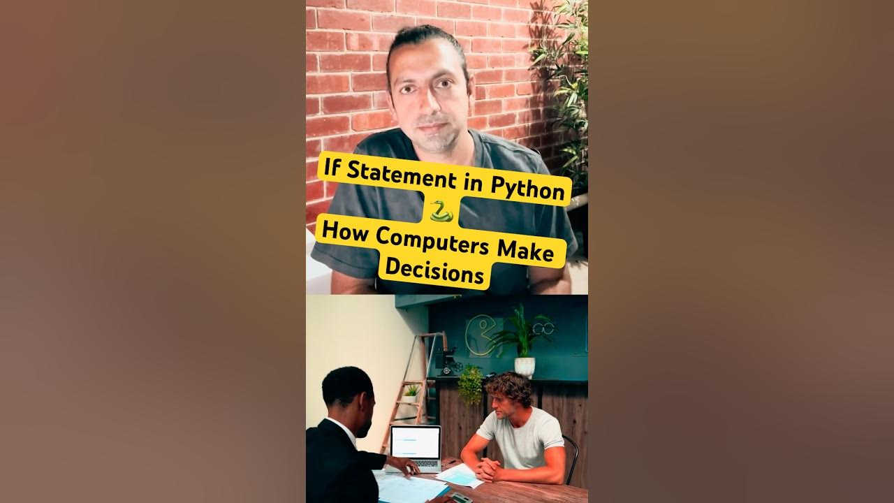 🧠 How Computers Make Decisions: Python If Statements Explained - YouTube