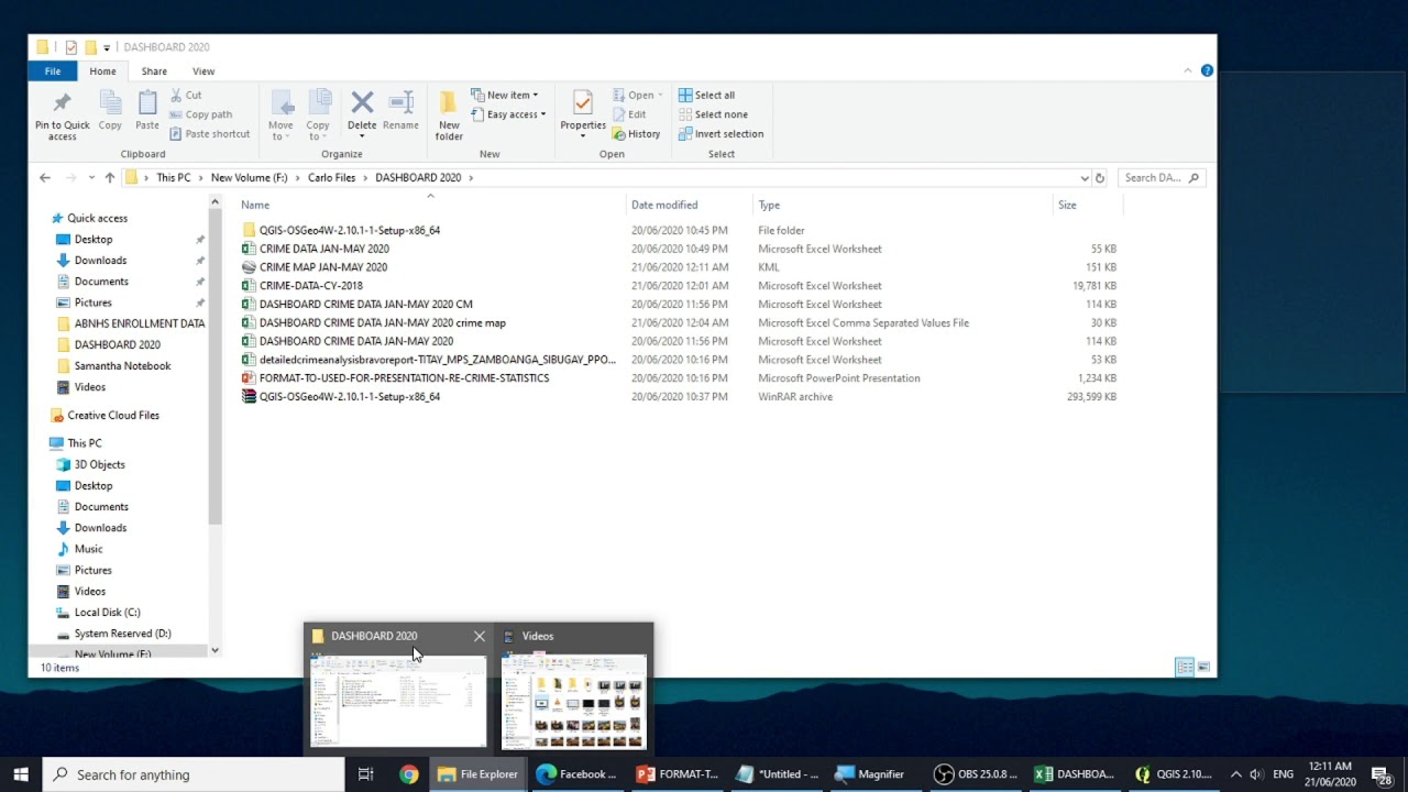 CRIME MAP QGIS to KML and Google Earth - YouTube