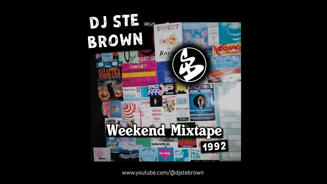 Ste Brown - Weekend Mixtape 1992 - All Vinyl Mix (1992) - YouTube