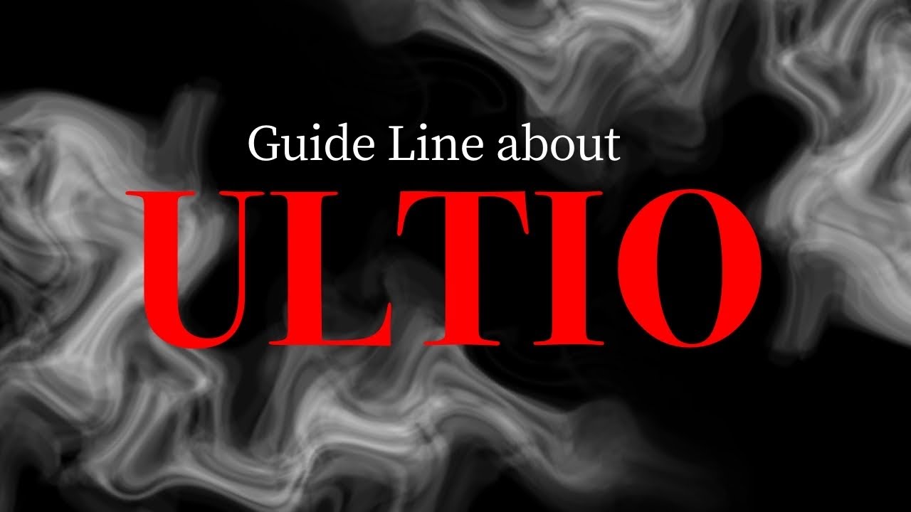 ULTIO 사용 가이드 - YouTube