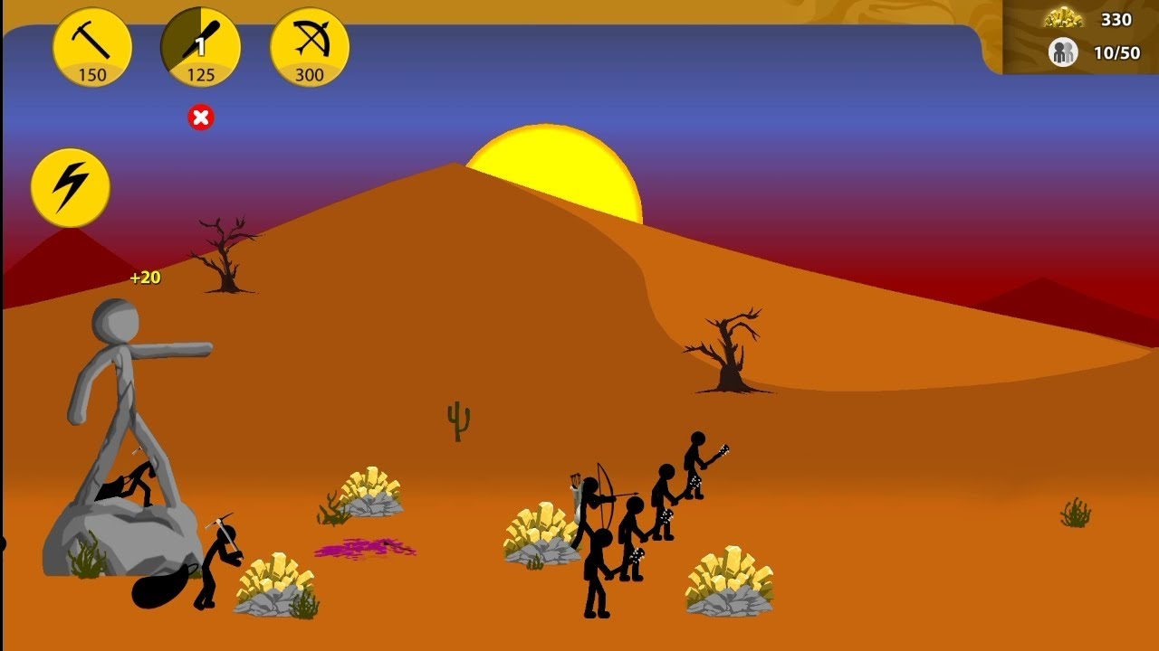 Es game Stick War : Legacy mobile game ep.1 เริ่มต้นสูงคราม - YouTube