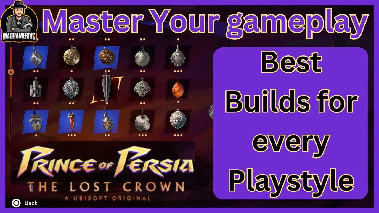 Prince of Persia : The Lost Crown -Best Builds with Amulets How to ...