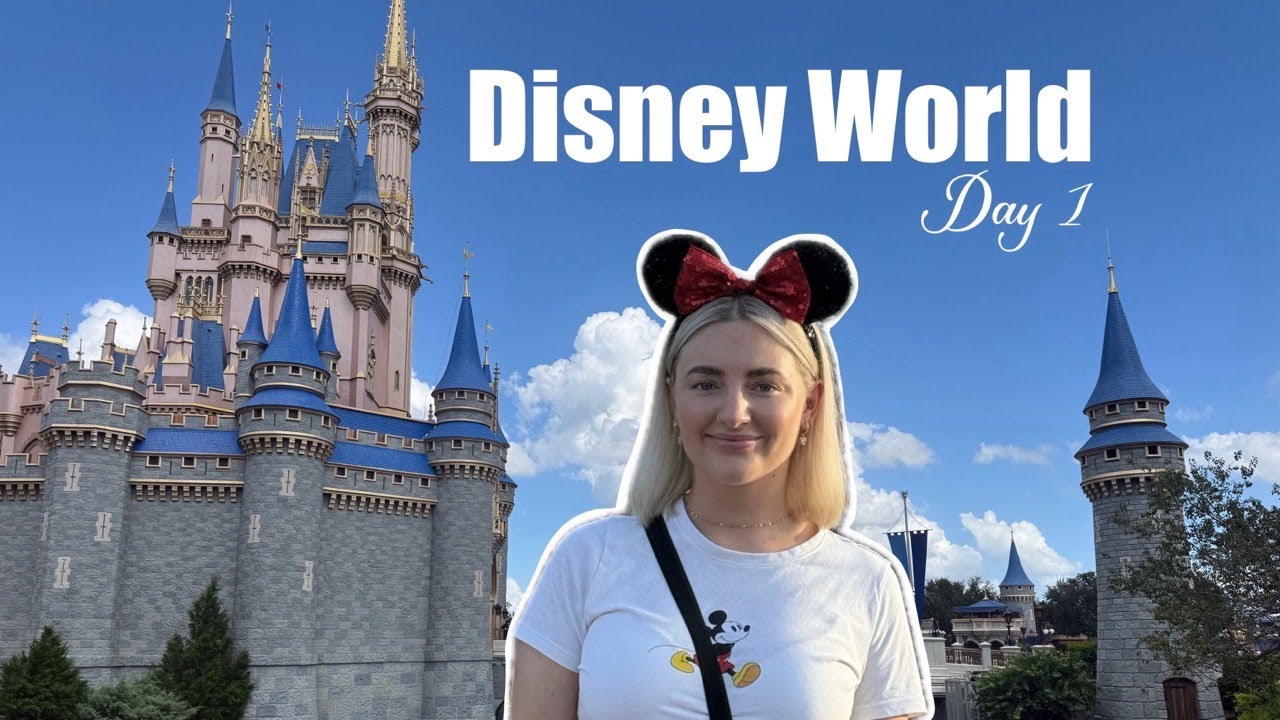WALT DISNEY WORLD VLOG 🐭🏰 DAY 1 | Magic Kingdom & Disney Springs - YouTube