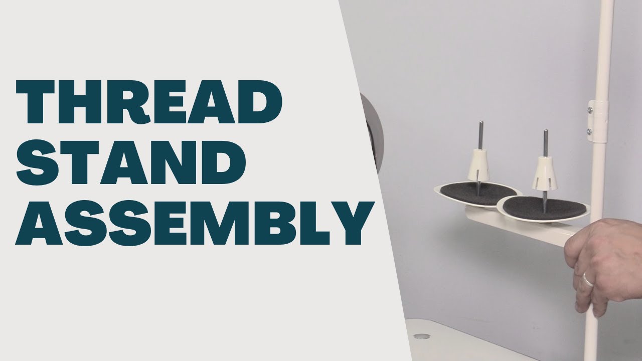 Techsew Thread Stand Assembly - YouTube