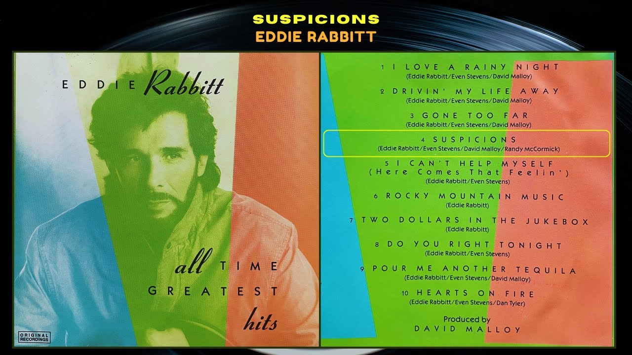 Suspicions - Eddie Rabbitt - YouTube