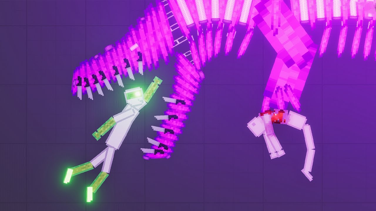 Superhuman with Full Immortality Attack Purple Monsters in People ...